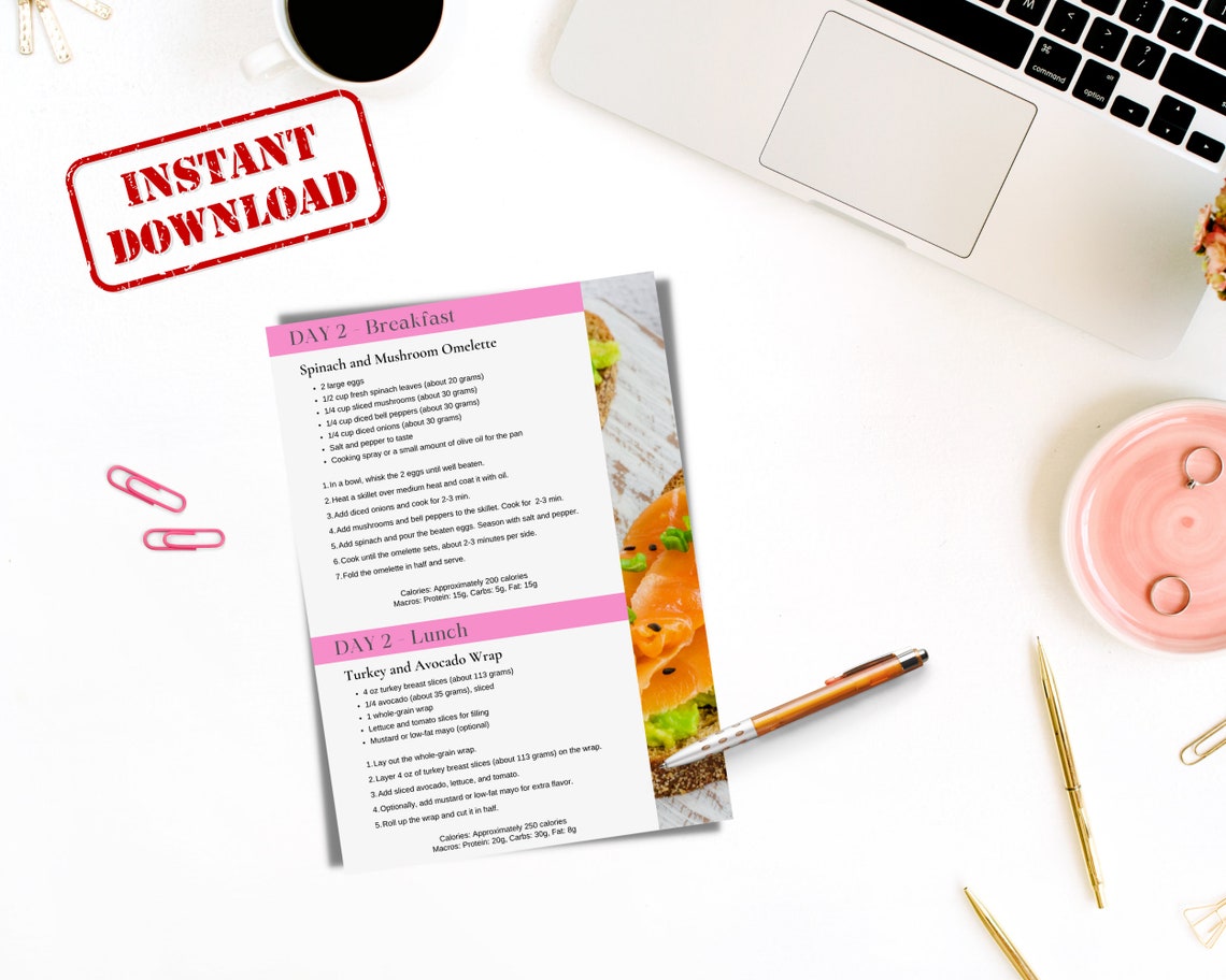 Calorie Deficit Plan Low Calorie Diet Plan Menu Recipes Weekly 800 ...