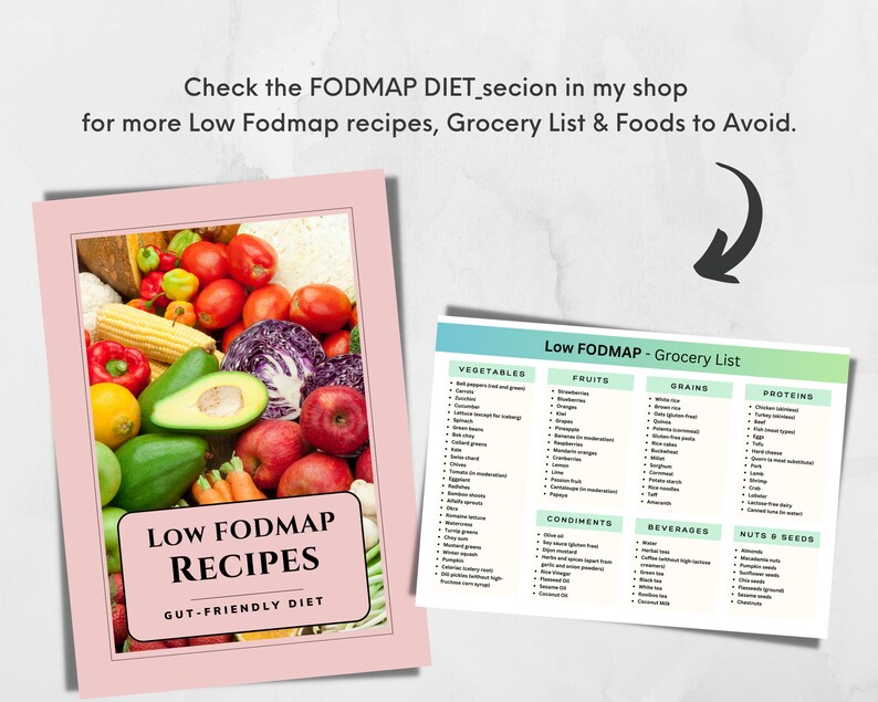 7 Day Low Fodmap Meal Plan PDF, Easy Gut Health Recipes, Fodmap Diet ...