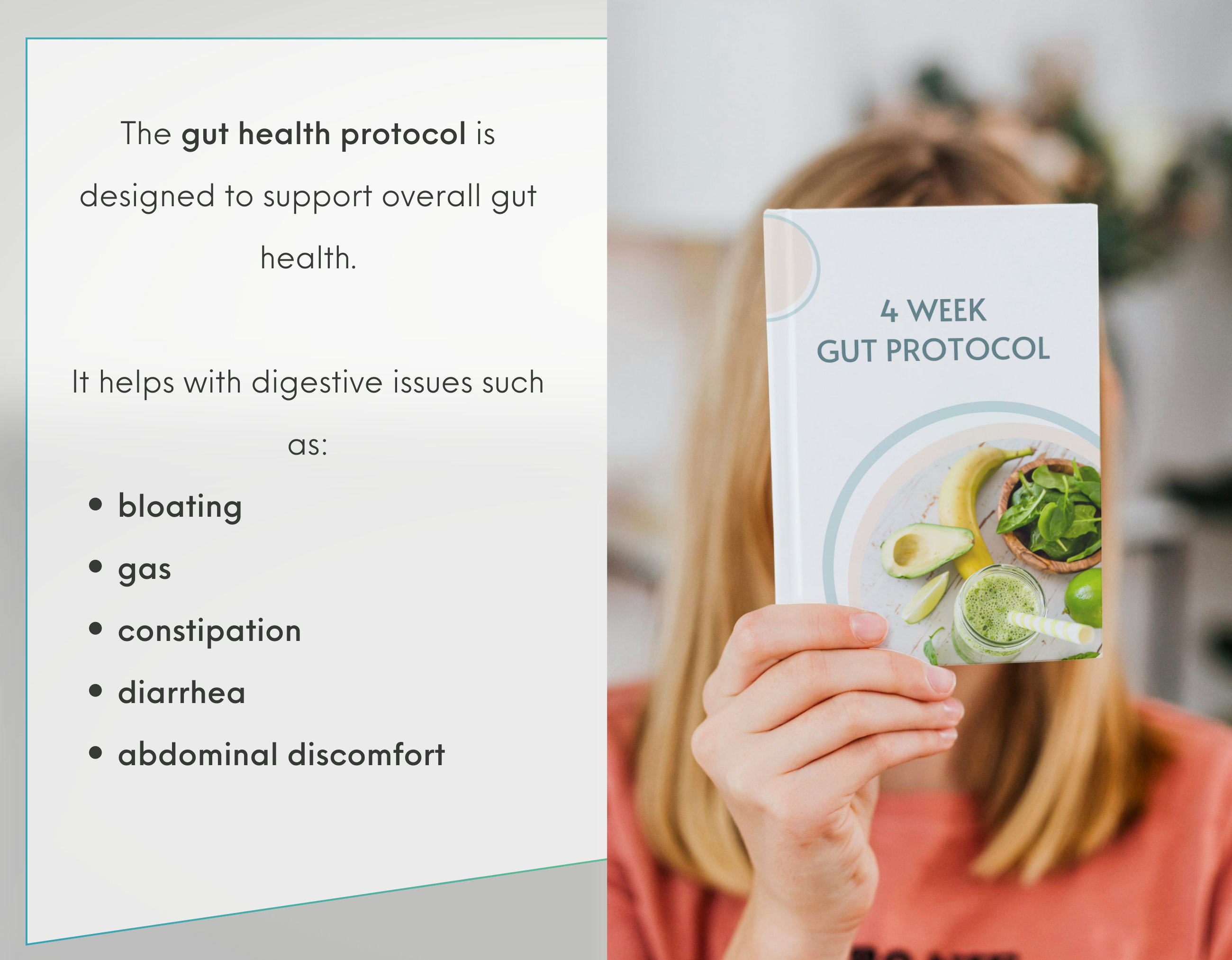 4 Week Gut Protocol Detox Meal Plan 28 Day Gut Cleanse Leaky Gut Health ...