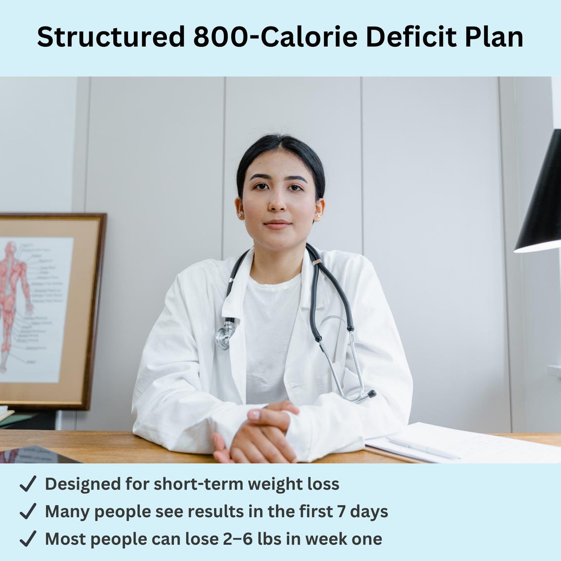 Calorie Deficit Plan Low Calorie Diet Plan Menu Recipes Weekly 800 ...