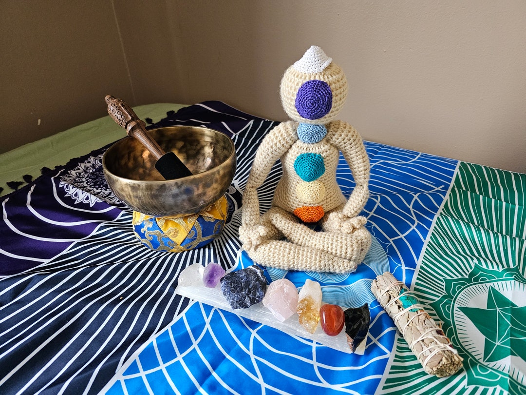 Reiki Infused Chakra Reiki Healing Doll With Crystals - Etsy