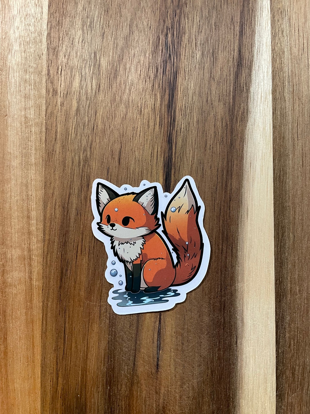 Cute Fox Sticker - Etsy