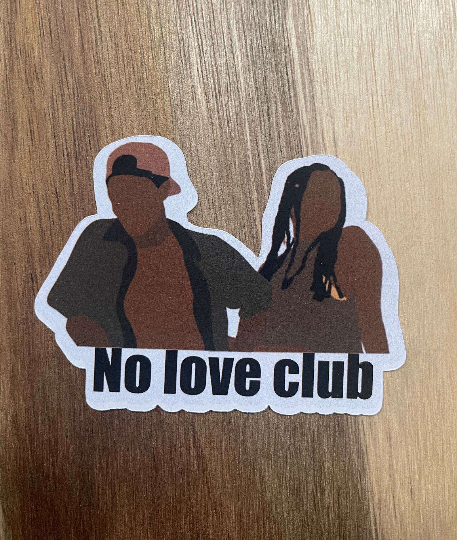 Outer Banks Sticker No Love Club Pope Sticker - Etsy