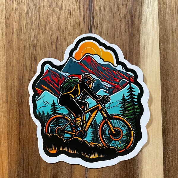 Mountain Sticker - Etsy