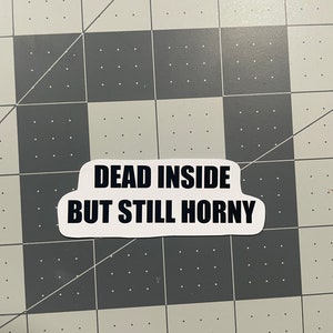 Funny Sticker Saying Dead Inside Sticker - Sticker Bundle - Etsy