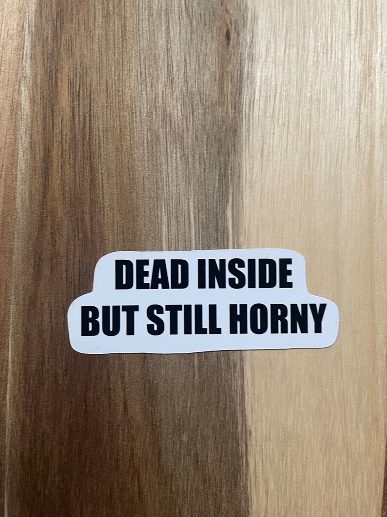 Funny Sticker Saying Dead Inside Sticker Sticker Bundle - Etsy