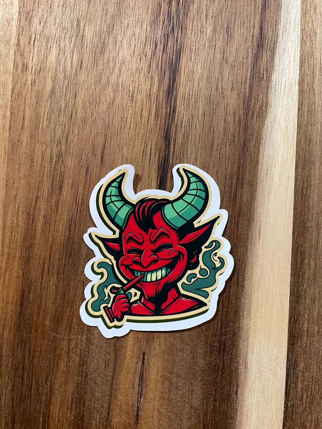 Red Devil Sticker - Etsy