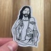 Skateboarding Jesus Sticker - Etsy