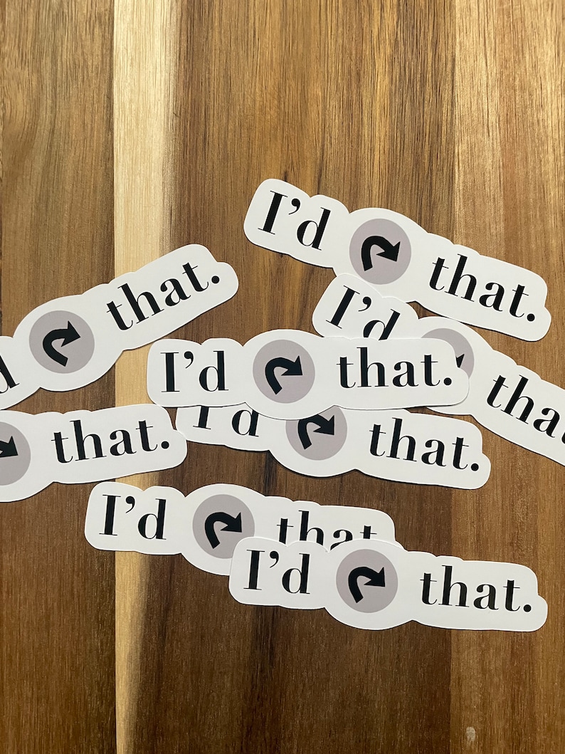 Magic the Gathering Sticker I'd Tap That Sticker Funny - Etsy