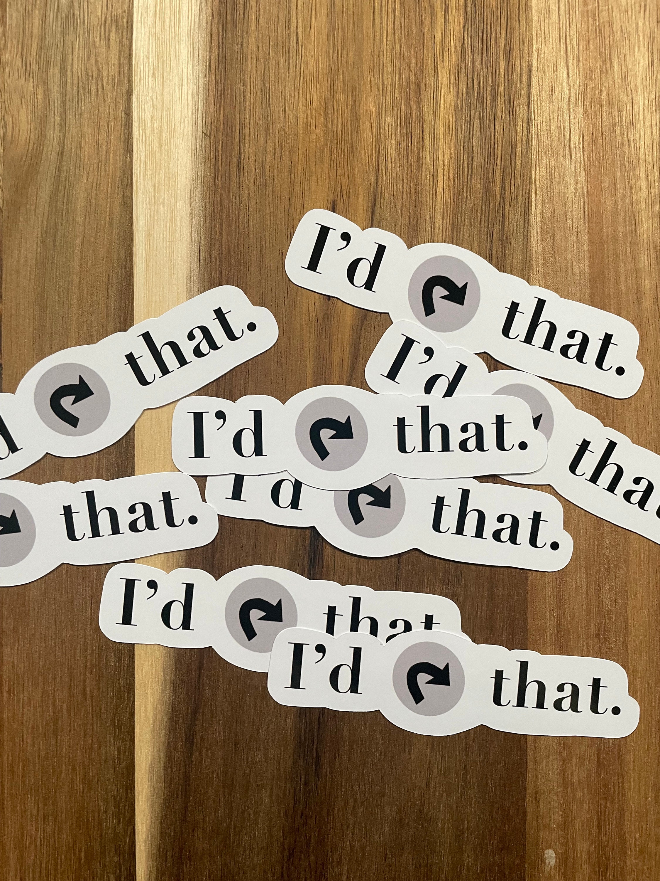 Magic the Gathering Sticker I'd Tap That Sticker Funny - Etsy