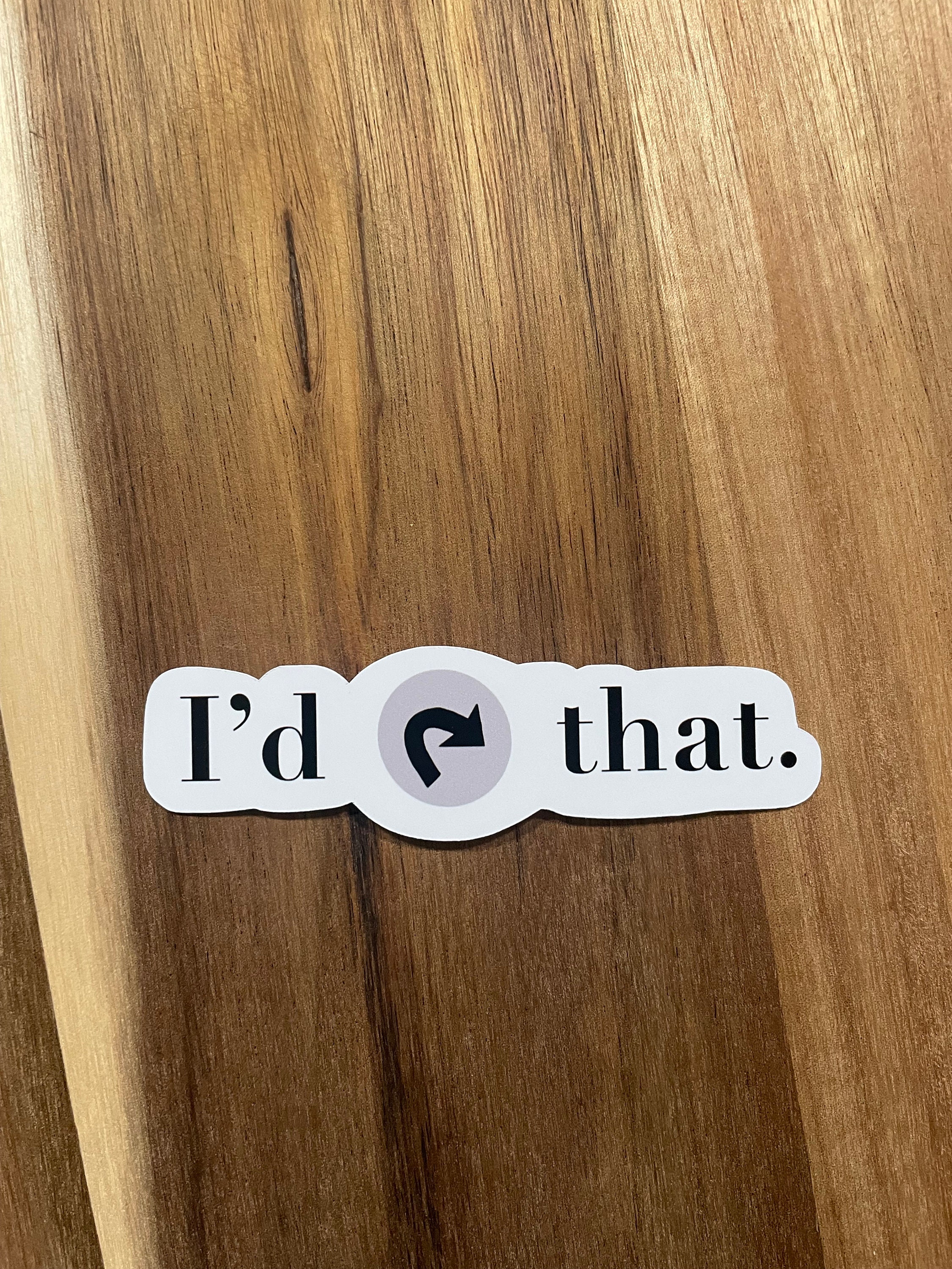 Magic the Gathering Sticker I'd Tap That Sticker Funny - Etsy