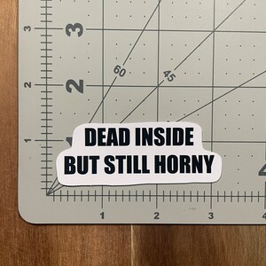 Funny Sticker Saying Dead Inside Sticker - Sticker Bundle - Etsy