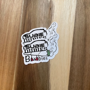 Subaru Sticker Funny Subaru Weed Sticker Subie Sticker - Sticker Bundle ...