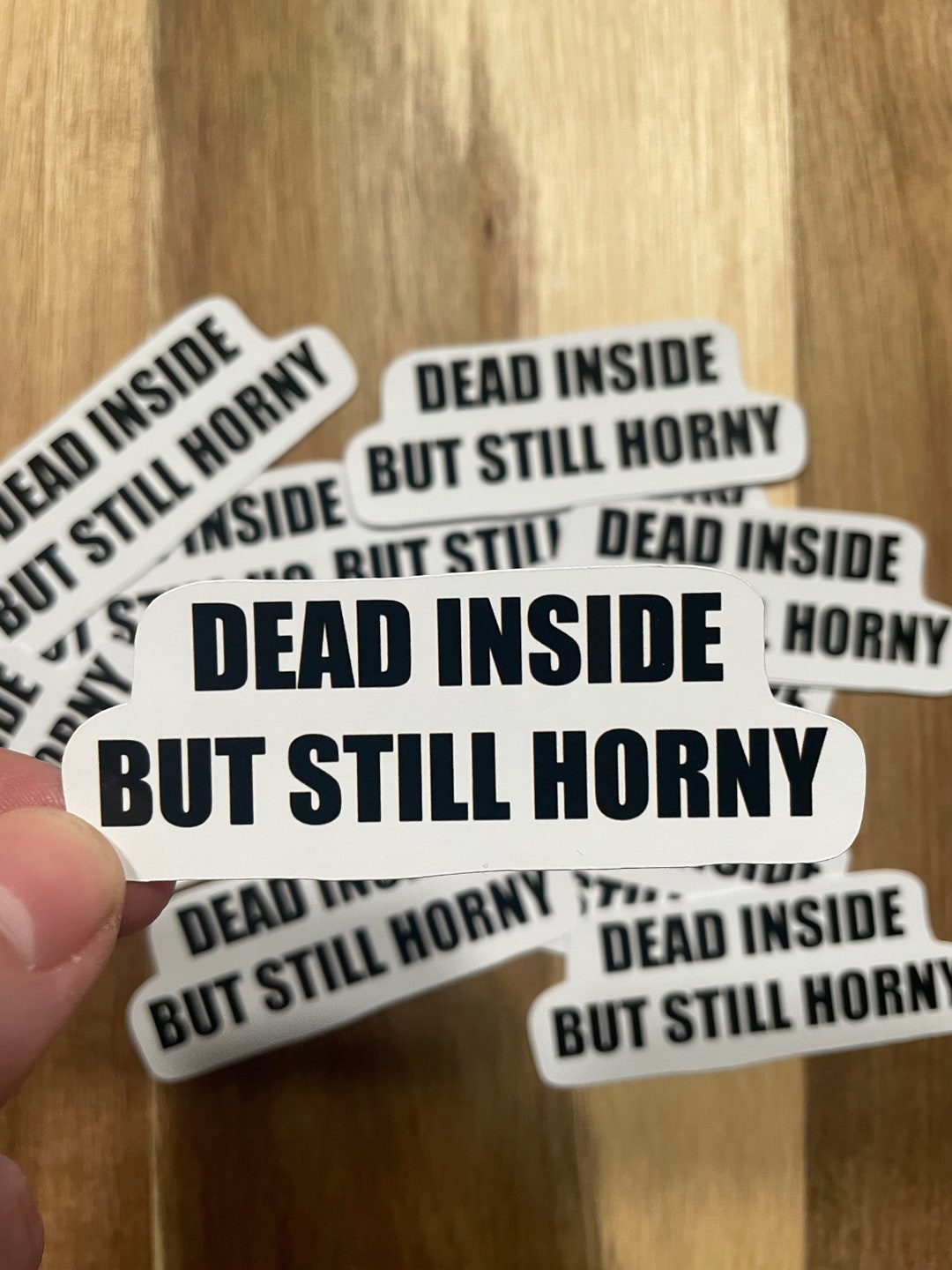 Funny Sticker Saying Dead Inside Sticker - Sticker Bundle - Etsy