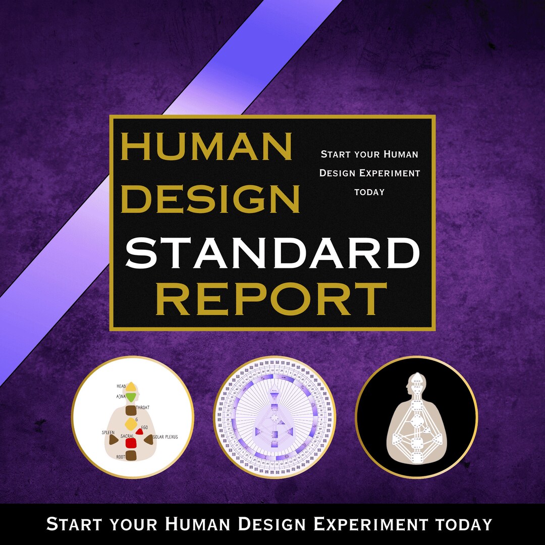 HUMAN DESIGN Report Portfolio Custom Personalized HD Guide - Etsy