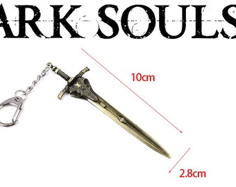Metal Sword Keychain - Etsy