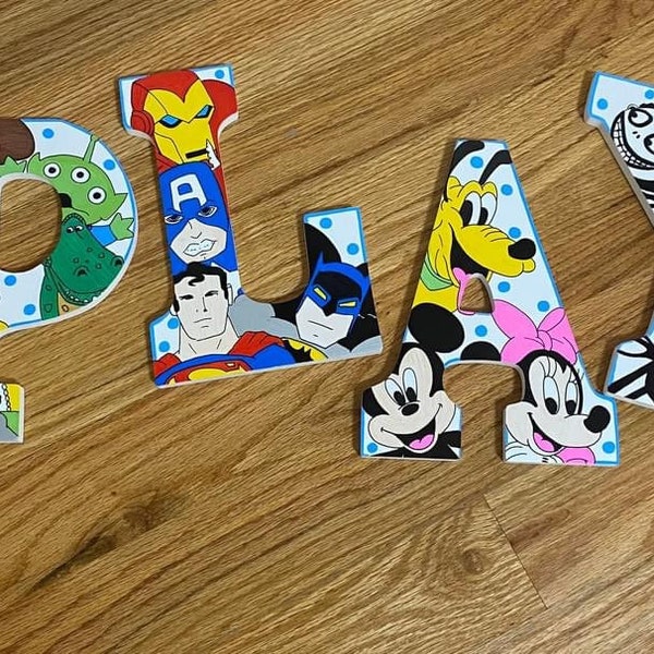 Girls Room Letters - Etsy