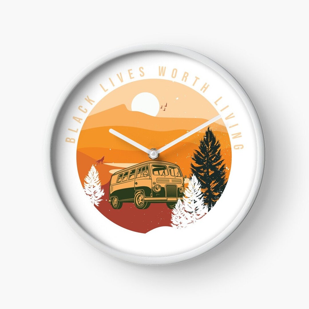 African American Wall Clock, Afrocentric Decor, Afrocentric Home Decor ...