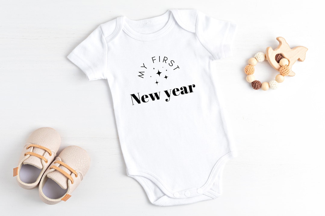 My First New Years SVG, Baby New Year SVG, Baby First New Year SVG, My ...