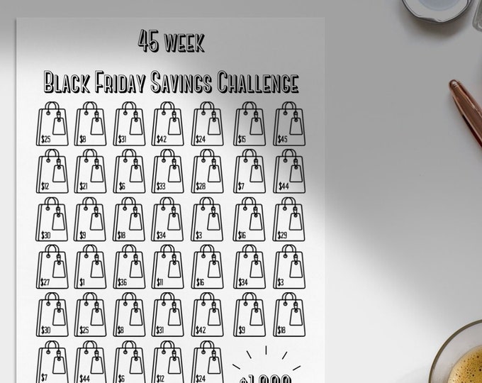 Black and White - Fridays Challenge 2023 - Etsy Canada