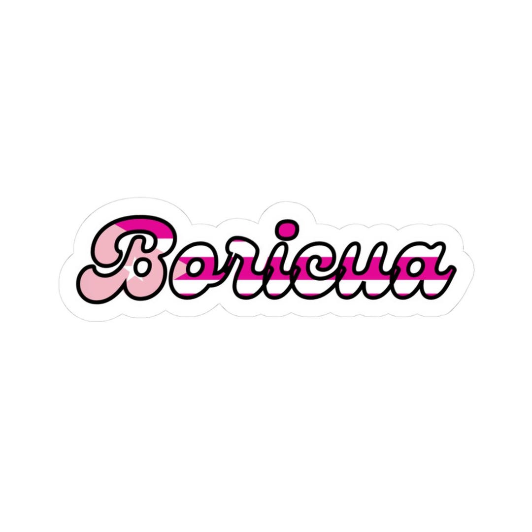 Vibrant PINK Boricua Stickers | Cute Laptop Decal, Car Sticker, Stylish ...