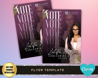 Vote Prom Queen Poster - Etsy