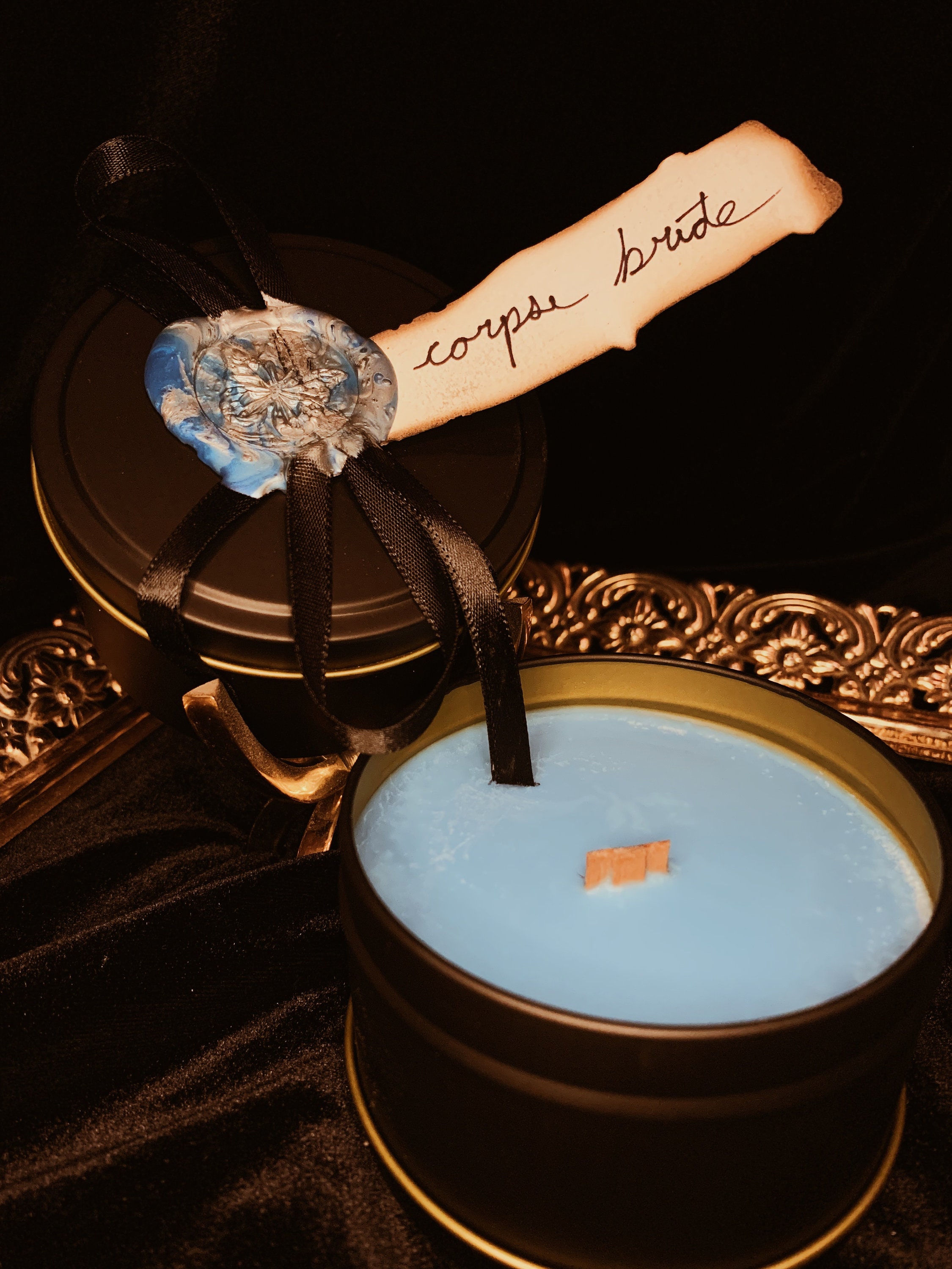 Corpse Bride Dark Harmony Co Soy Wax Candle - Etsy