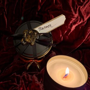 Maroon Dark Harmony Co Taylor Swift Candle - Etsy