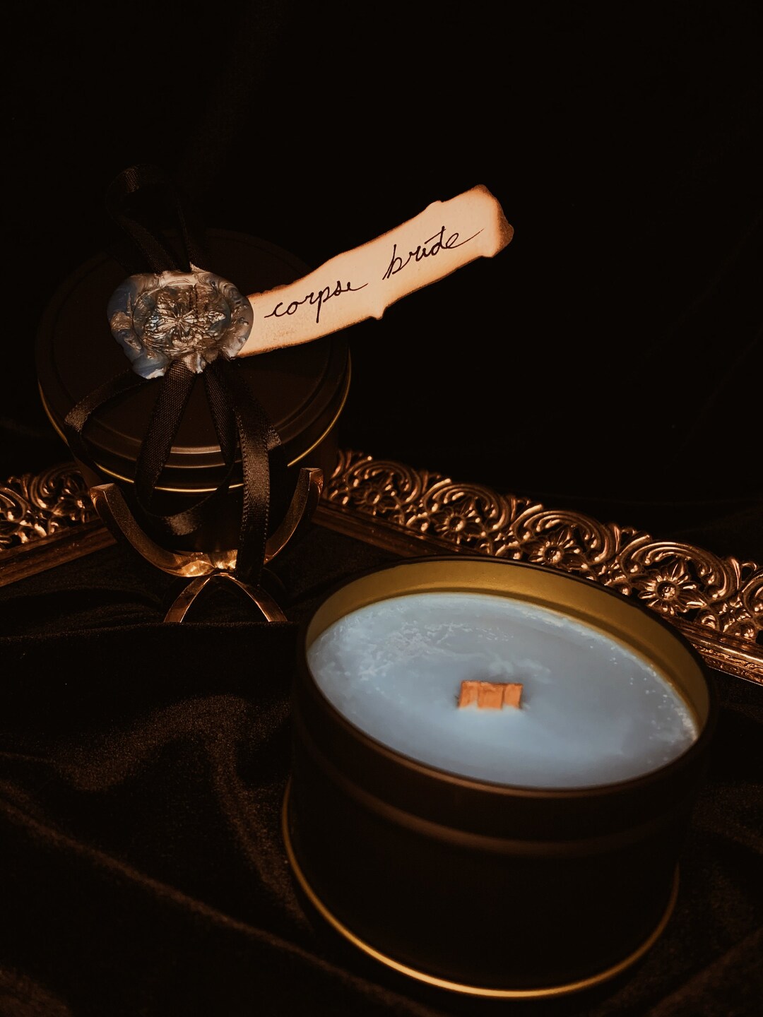 Corpse Bride - Dark Harmony Co Soy Wax Candle - Etsy