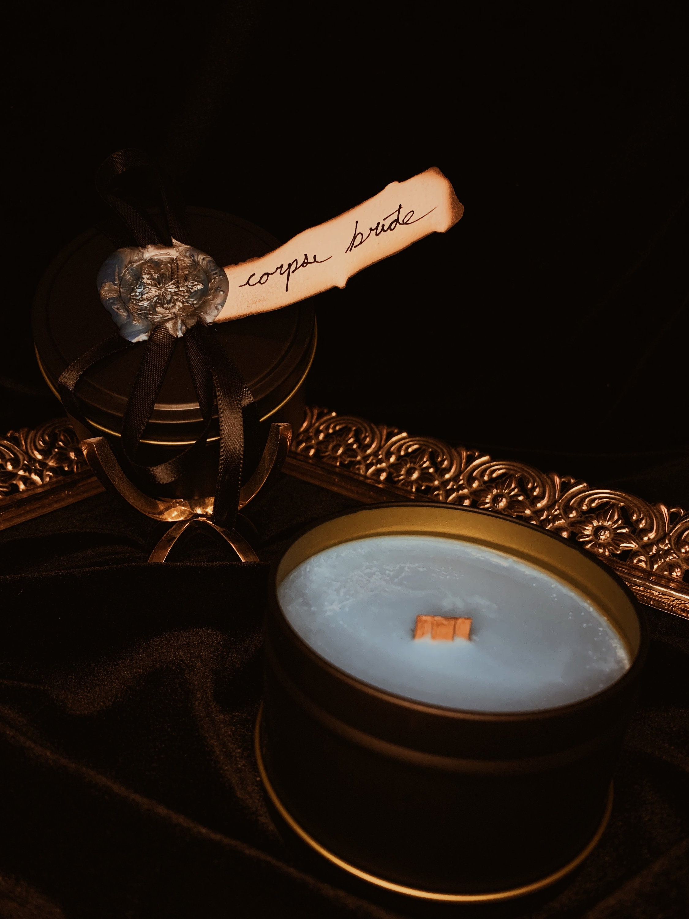 Corpse Bride - Dark Harmony Co Soy Wax Candle - Etsy