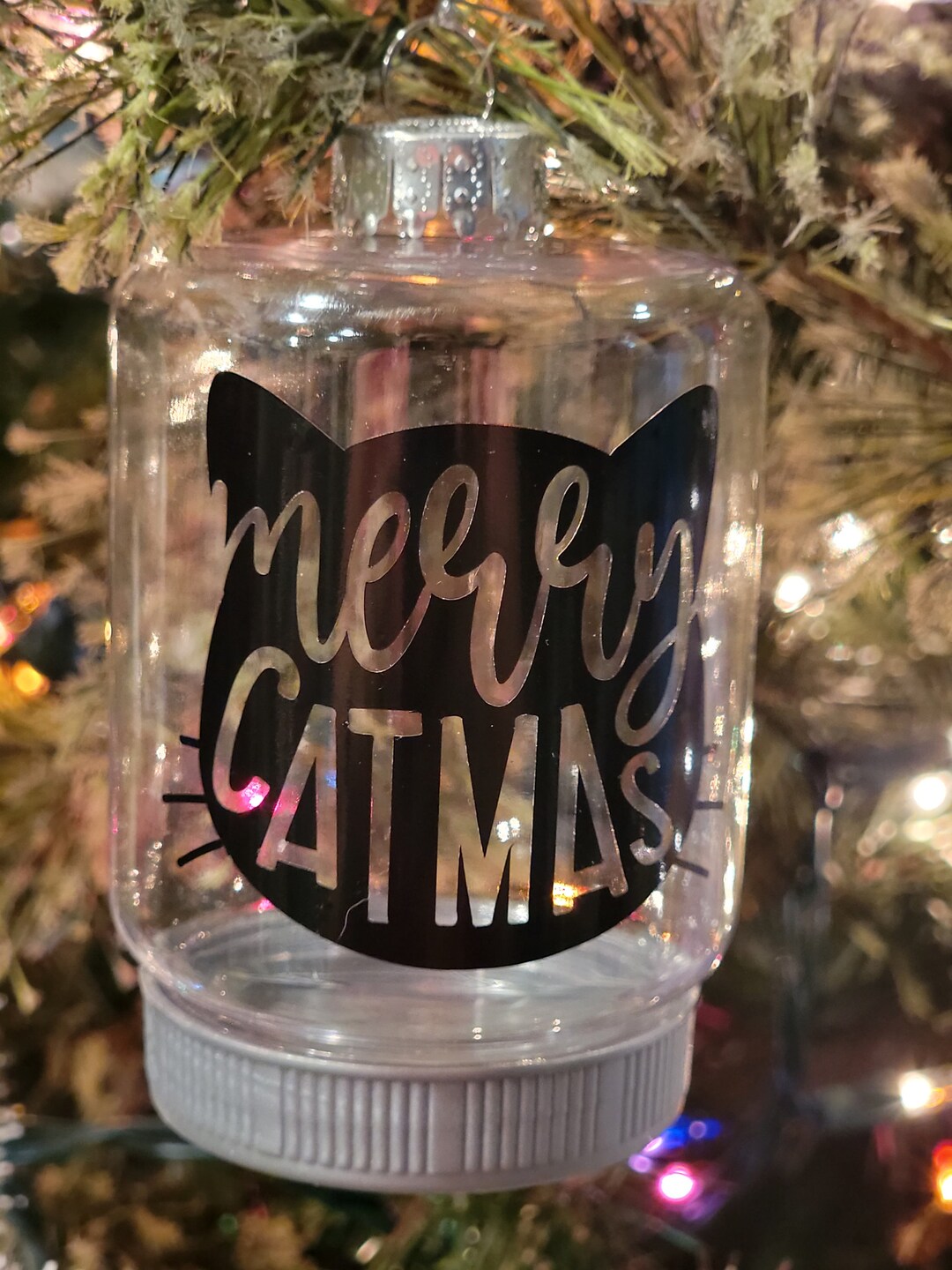 Merry Catmas Cat Treat Ornament - Etsy