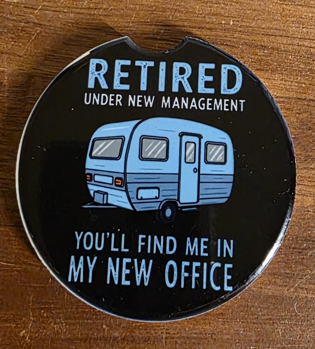 Retired New Office Ceramic Stone Car Coasters Set of 2 - Etsy