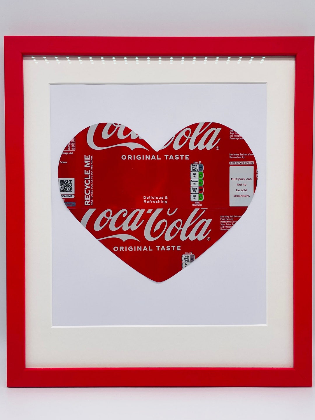 Heart Shape Made From Coca Cola Cans - Etsy