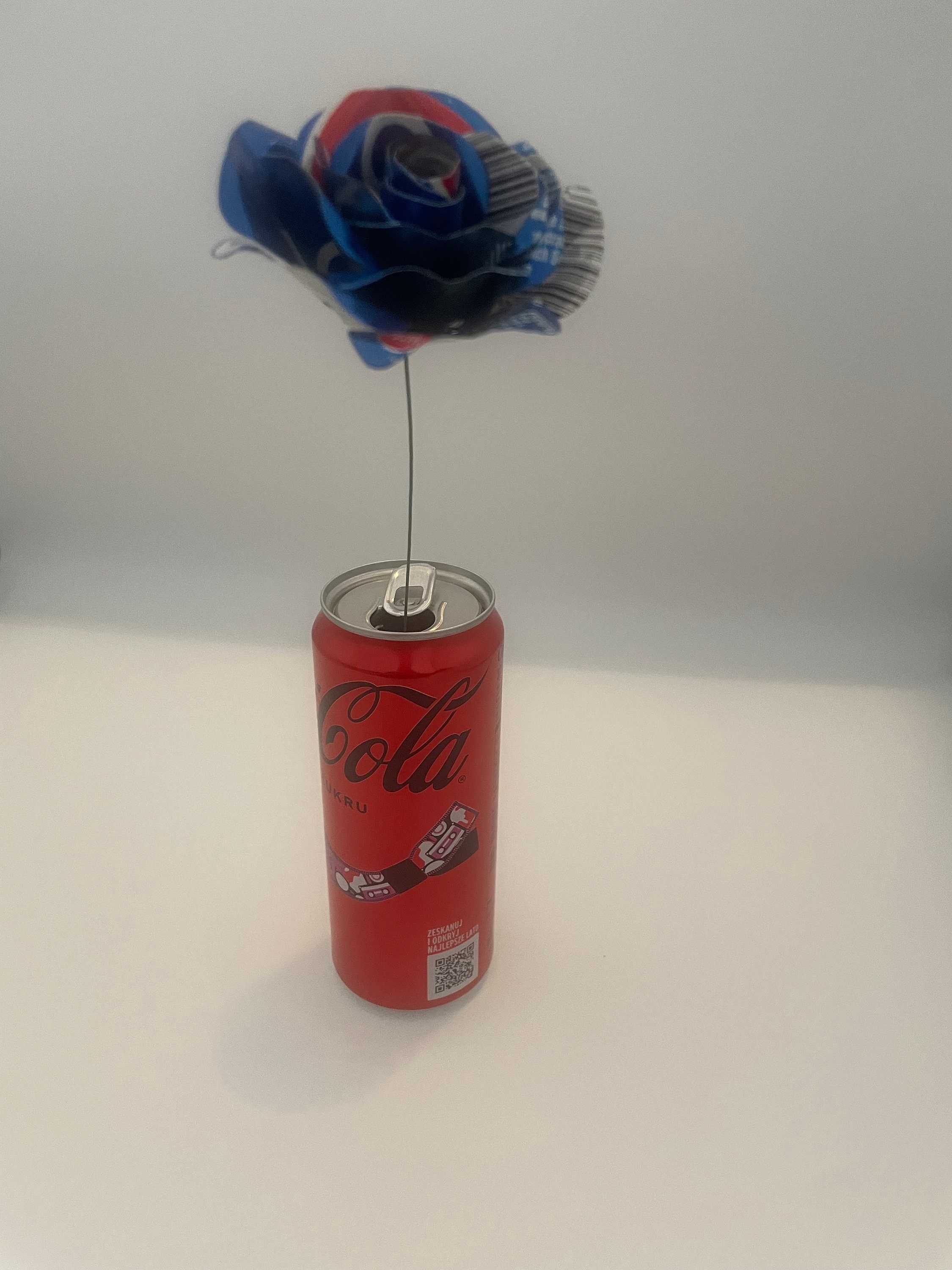 Pepsi Recycled Aluminum Can Rose - Etsy