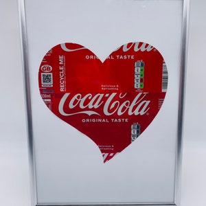 Upcycled Heart From Cola Can - Etsy