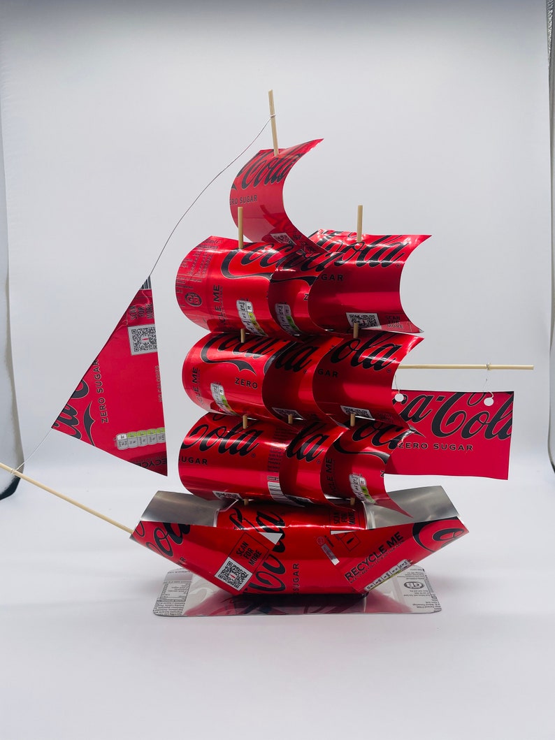 Soda Can Boat - Etsy