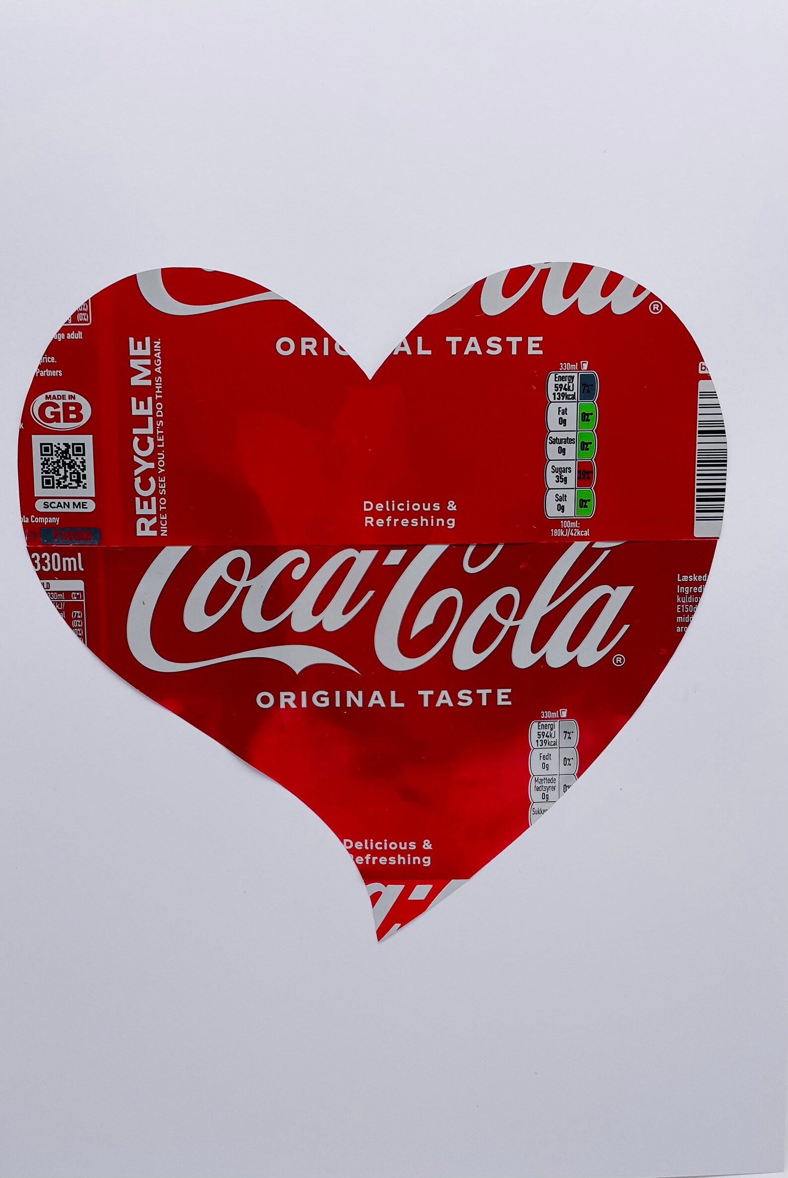 Upcycled Heart From Cola Can - Etsy