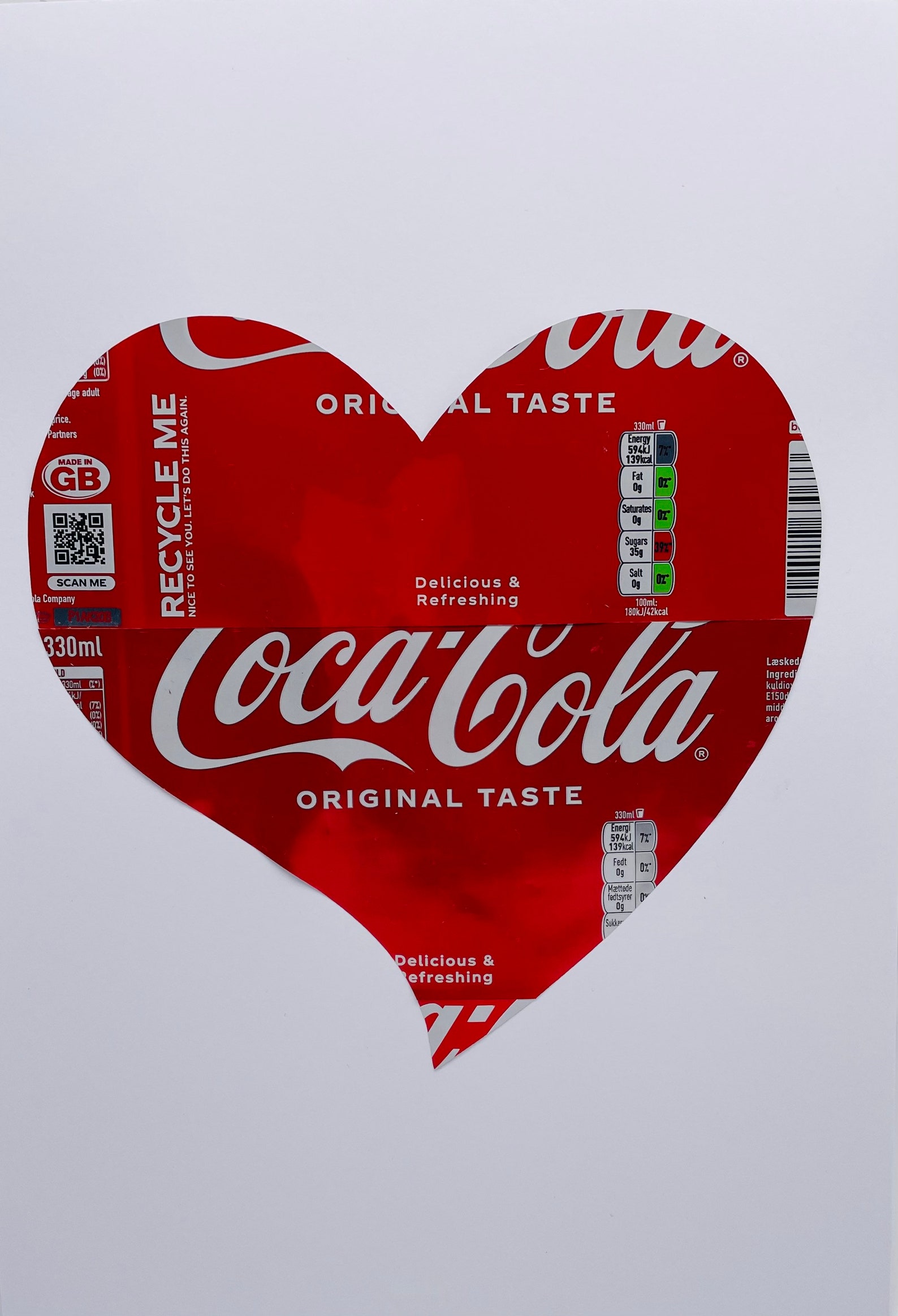 Upcycled Heart From Cola Can - Etsy