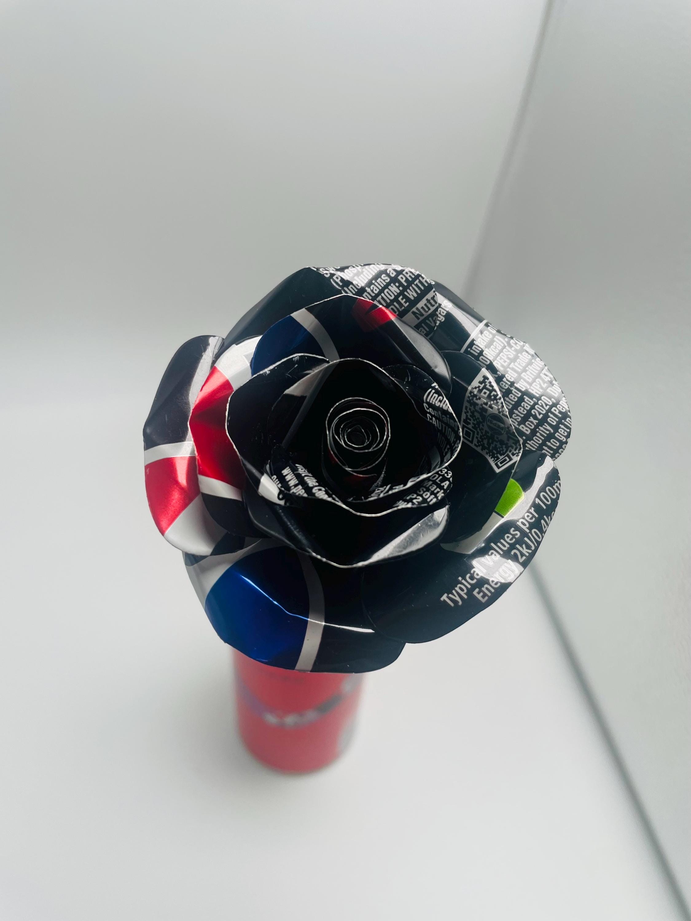 Pepsi Max Recycled Aluminum Can Rose - Etsy