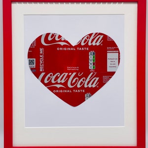 Heart Shape Made From Coca Cola Cans - Etsy