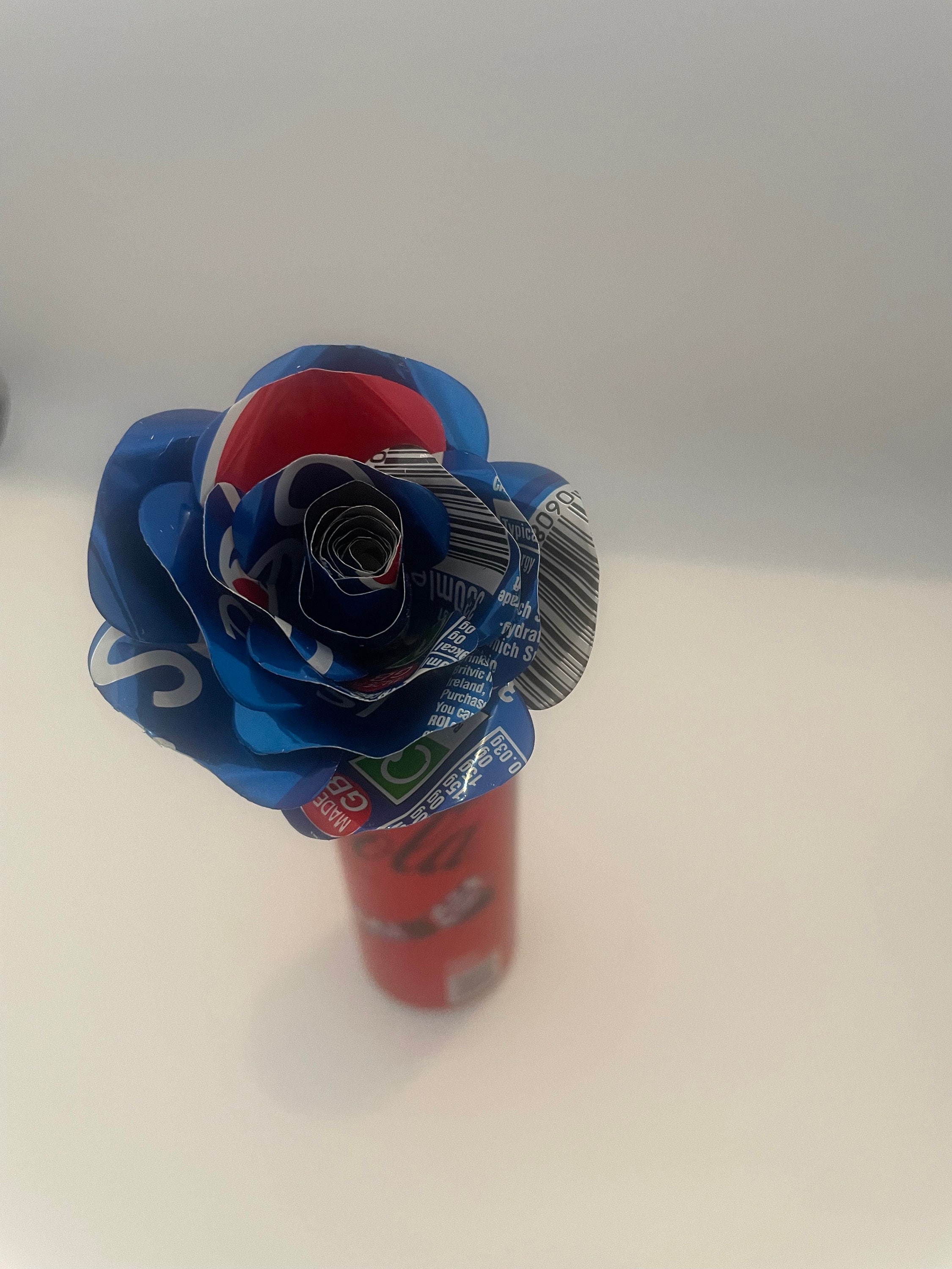 Pepsi Recycled Aluminum Can Rose - Etsy