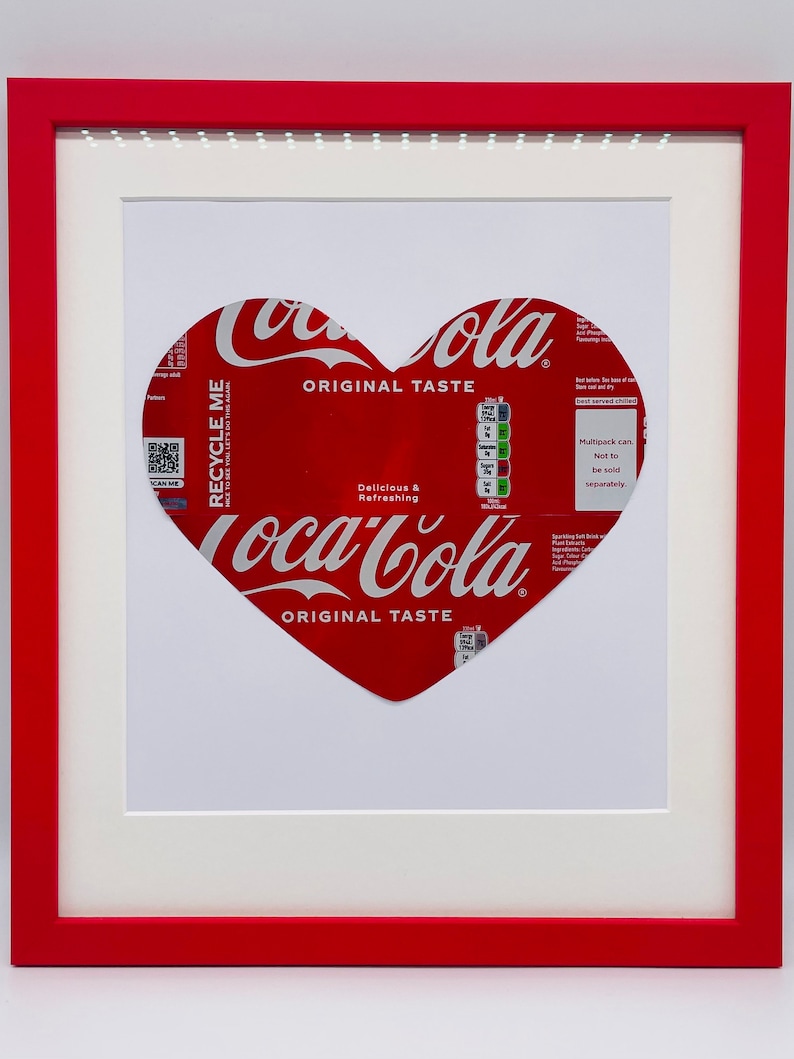 Heart Shape Made From Coca Cola Cans - Etsy