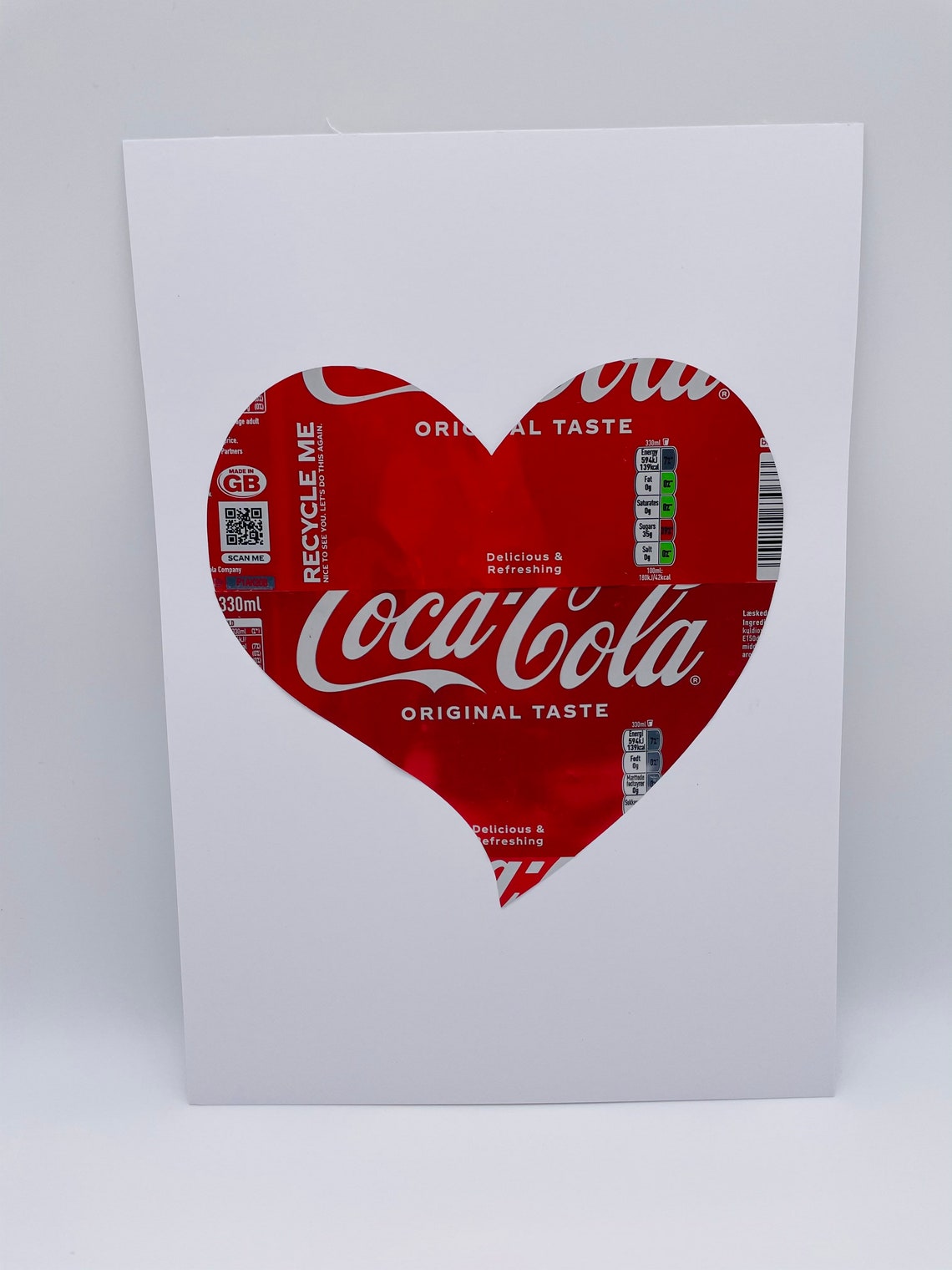 Upcycled Heart From Cola Can - Etsy