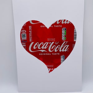 Upcycled Heart From Cola Can - Etsy