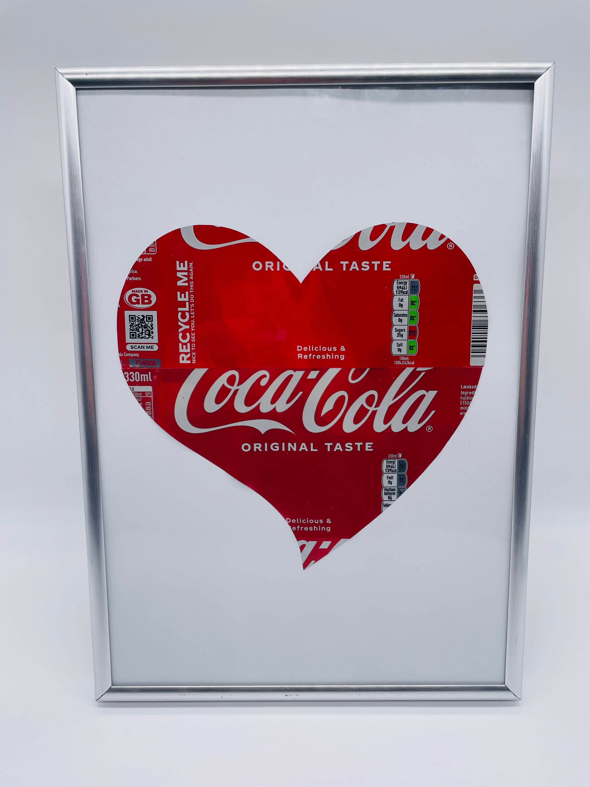 Upcycled Heart From Cola Can - Etsy