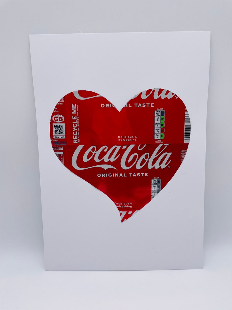 Upcycled Heart From Cola Can - Etsy