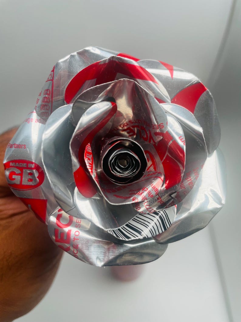 Diet Pepsi Recycled Aluminum Can Rose - Etsy