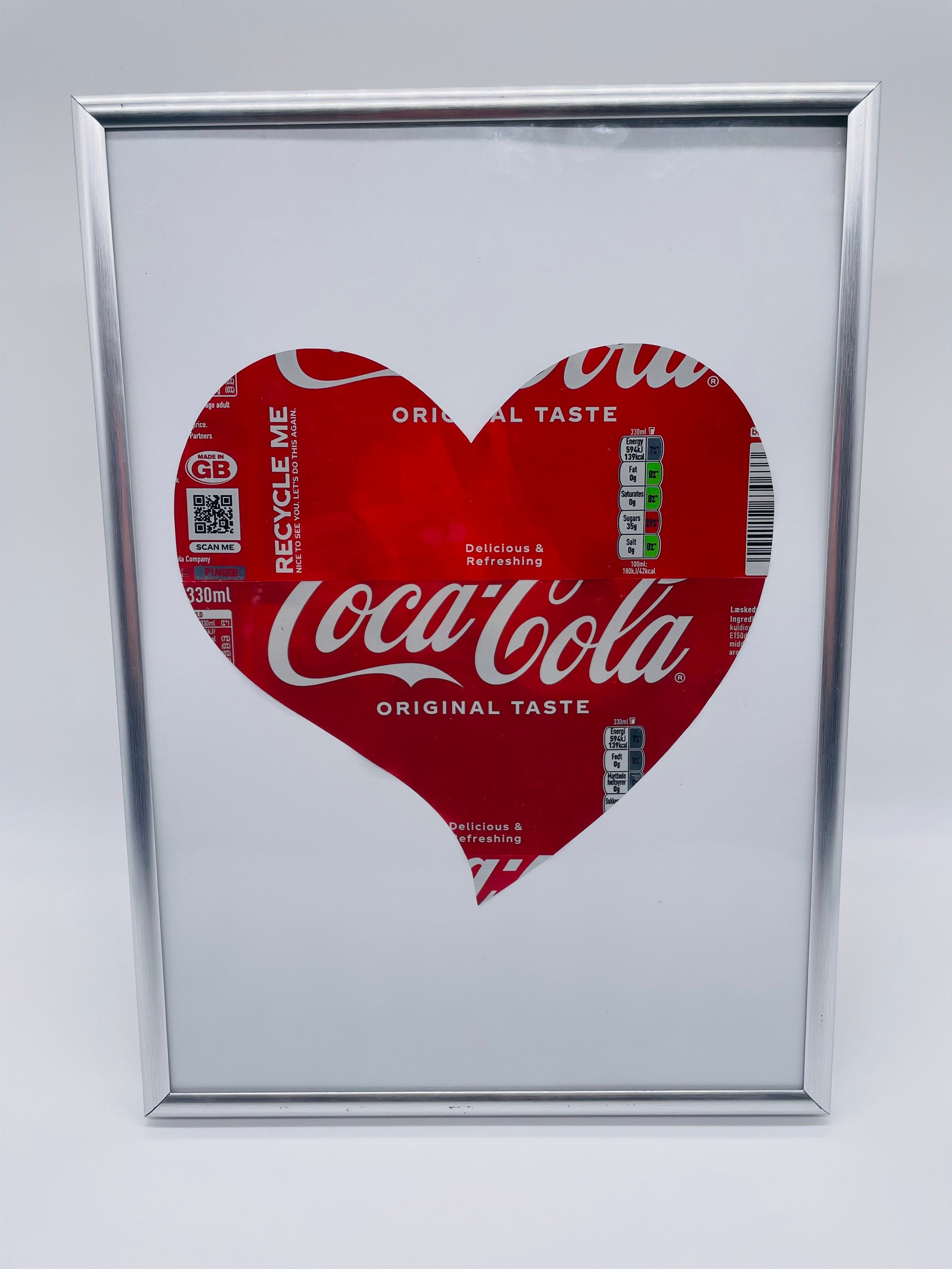 Upcycled Heart From Cola Can - Etsy