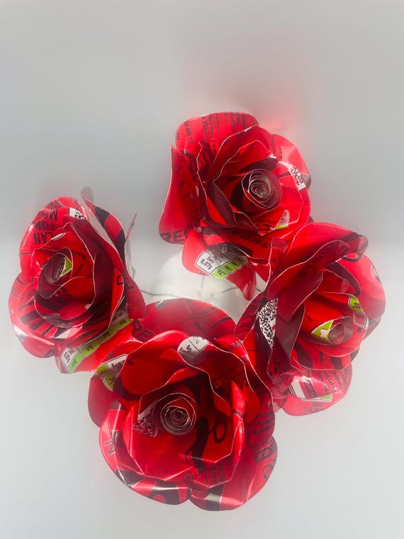 Flores Hechas Con Latas De Refresco Recicladas ManualidadesAlexis