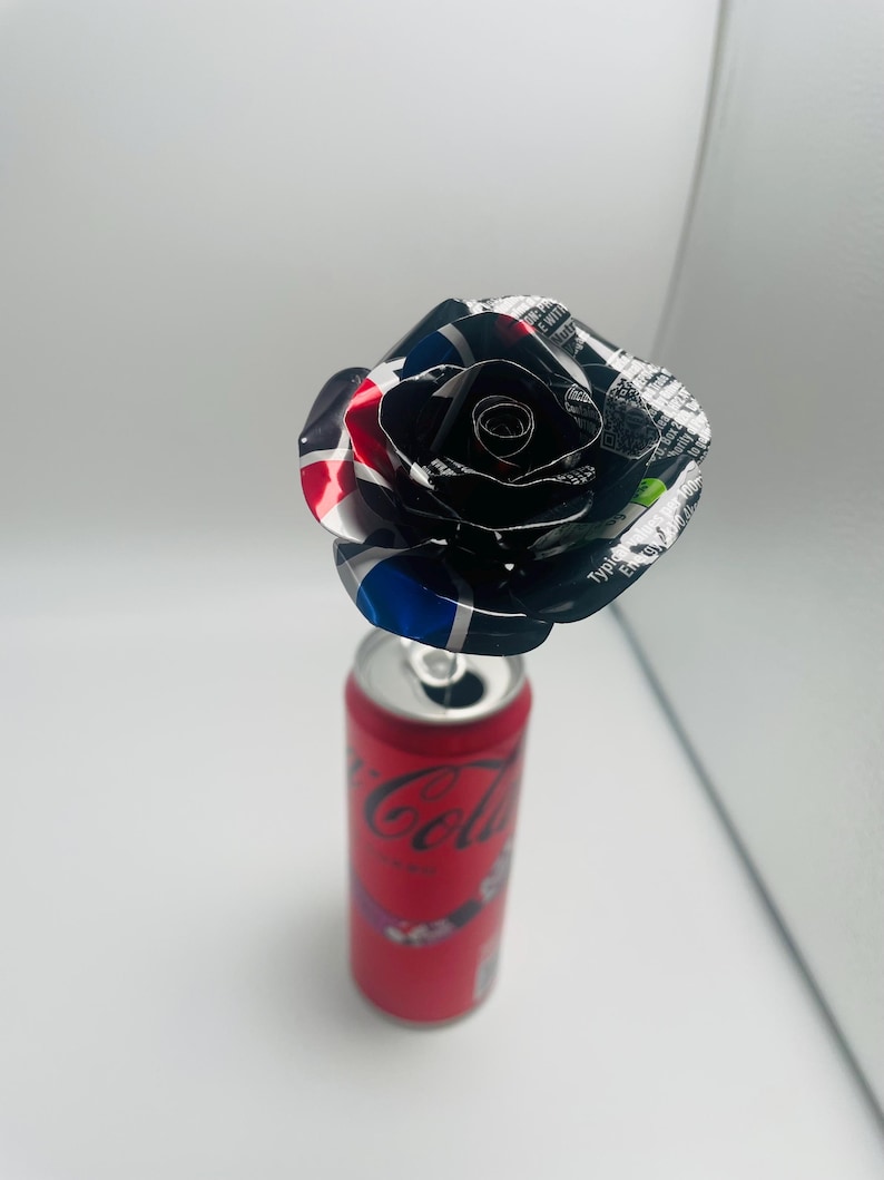 Pepsi Max Recycled Aluminum Can Rose - Etsy